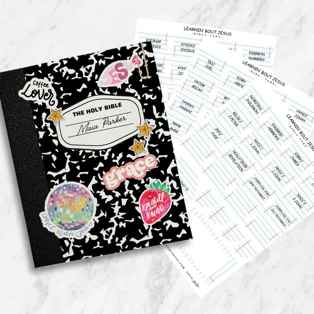 Learnin' Bout Jesus Canvas Bible - Custom Canvas Bible – Bibles and Coffee