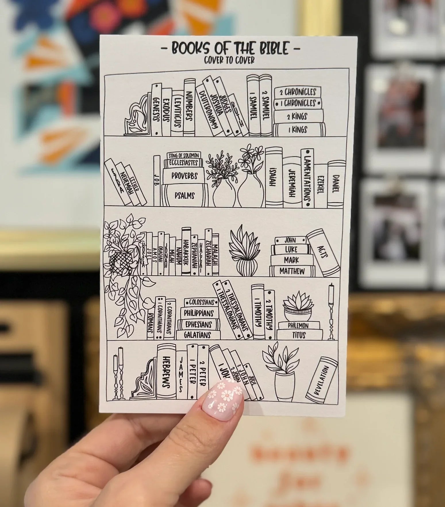 Books of the Bible Sticker [cover to cover] – Bibles and Coffee